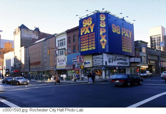 Main & Clinton - 30 Years Apart : r/Rochester